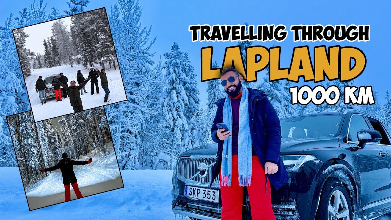 Travelling To Lapland, Finland | Road Trip and Cities in North | Sunny ...
