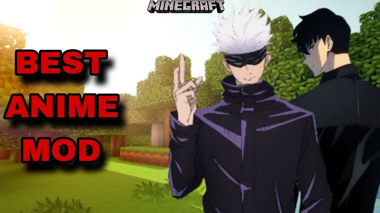 BEST ANIME MOD FOR MINECRAFT BEDROCK EDITION!(*Solo Leveling, Seven ...