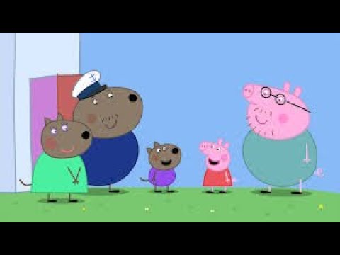 🐷 PEPPA PIG GRANNY AND GRANDPA PIG'S ATTIC AND PEPPA CAPTAIN DANNY DOG ...