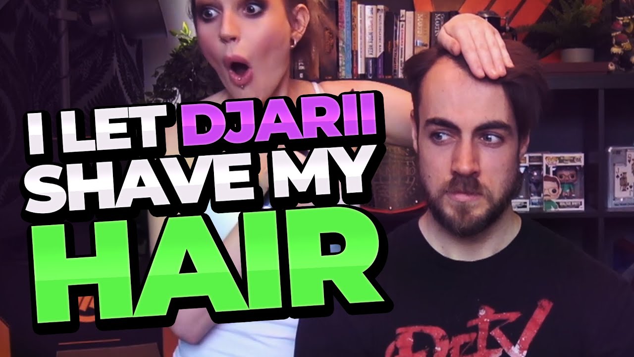 DJARII CUT MY HAIR FOR THE FIRST TIME EVER... - YouTube