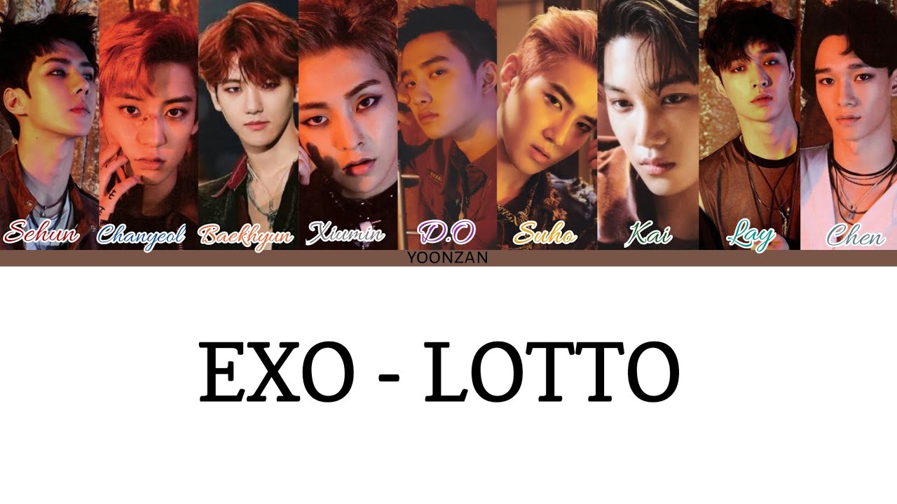 EXO (엑소) - Lotto Lyrics [Color Coded|ROM] [Indo Sub] - YouTube