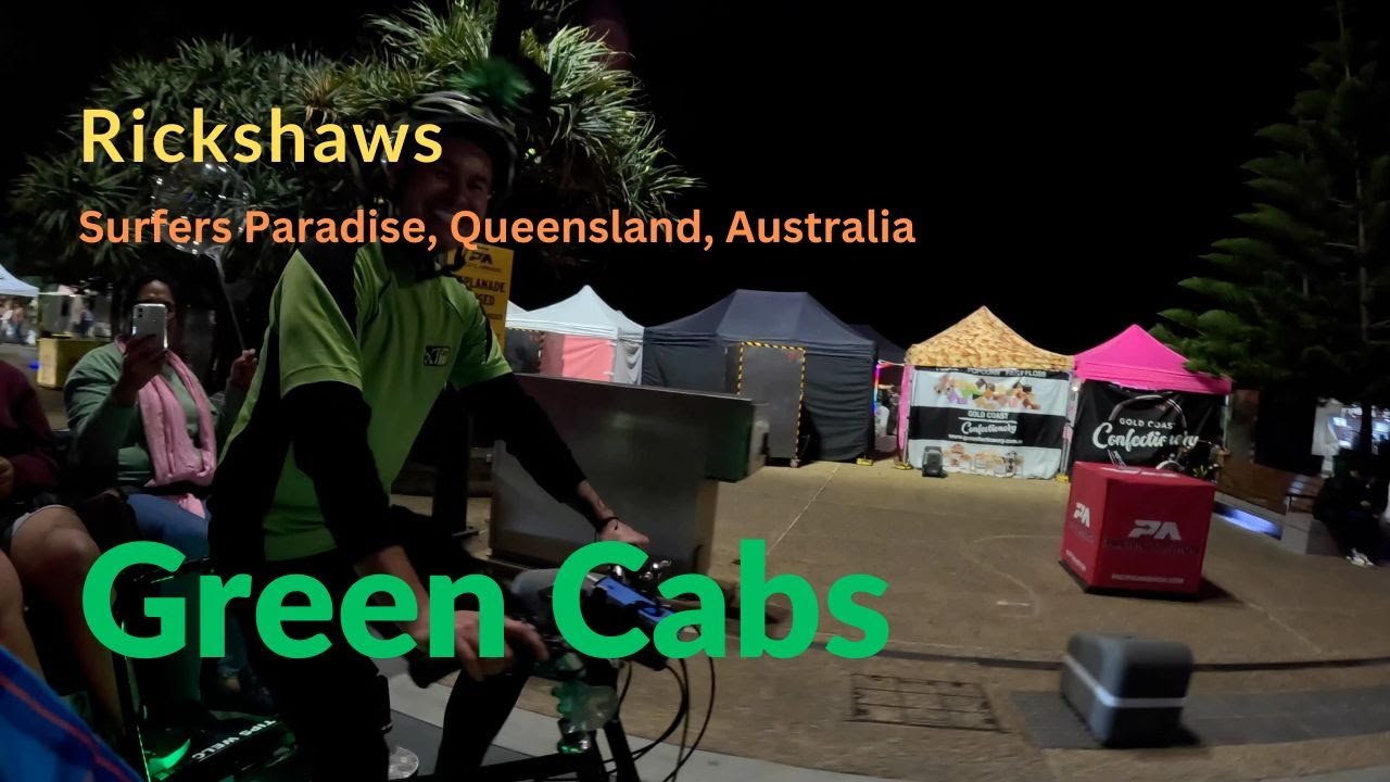 Green Cabs | Surfers Paradise | Gold Coast - 4K - YouTube