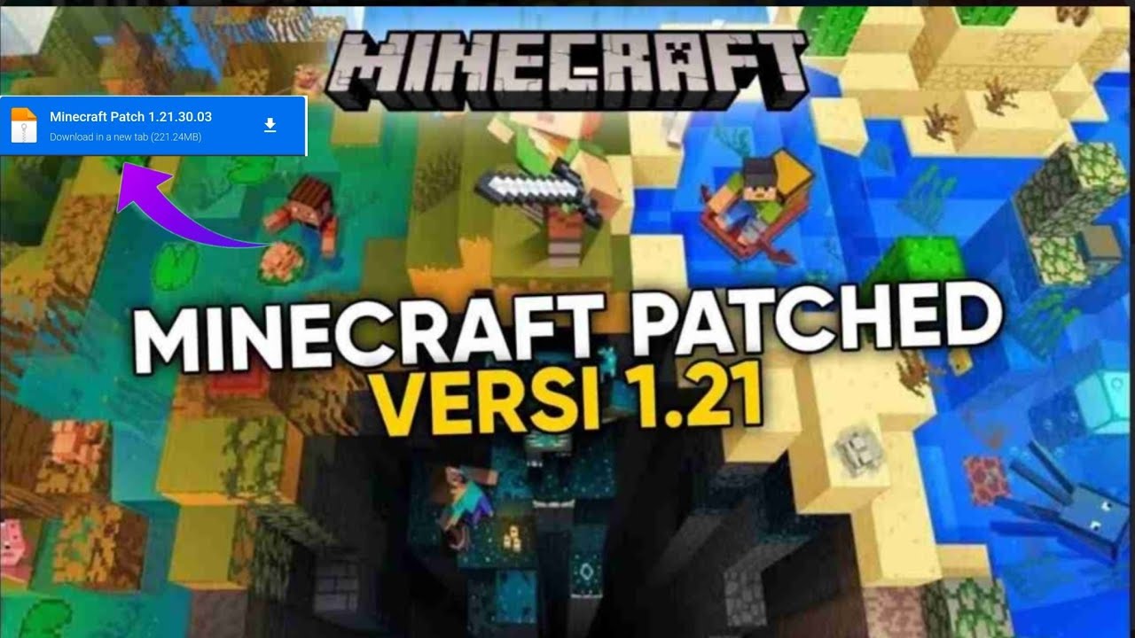 MINECRAFT PATCH VERSI 1.21.30.03 TERBARU 2024 BISA PAKAI SHADER😱 - YouTube