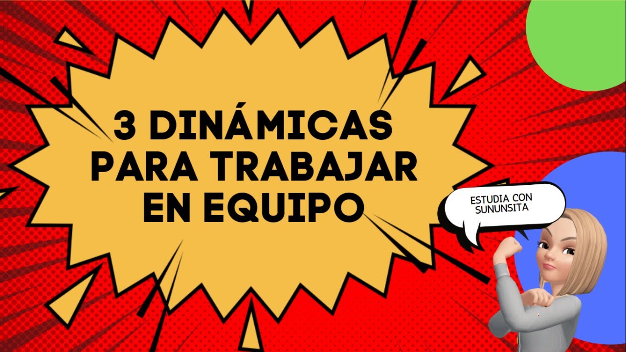 Dinámicas para trabajar en equipos🙂 - YouTube
