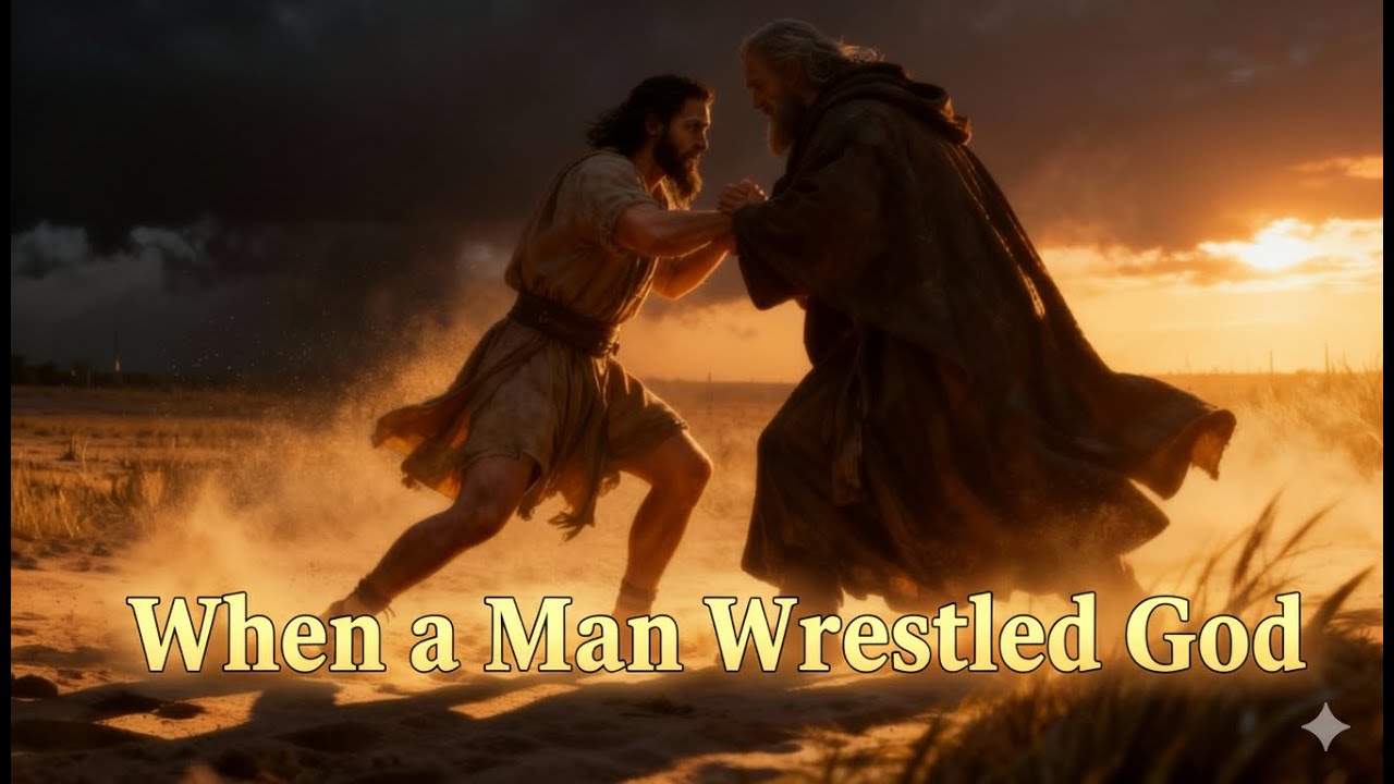 When a Man Wrestled God | Jacob Becomes Israel | Genesis 32–33 - YouTube