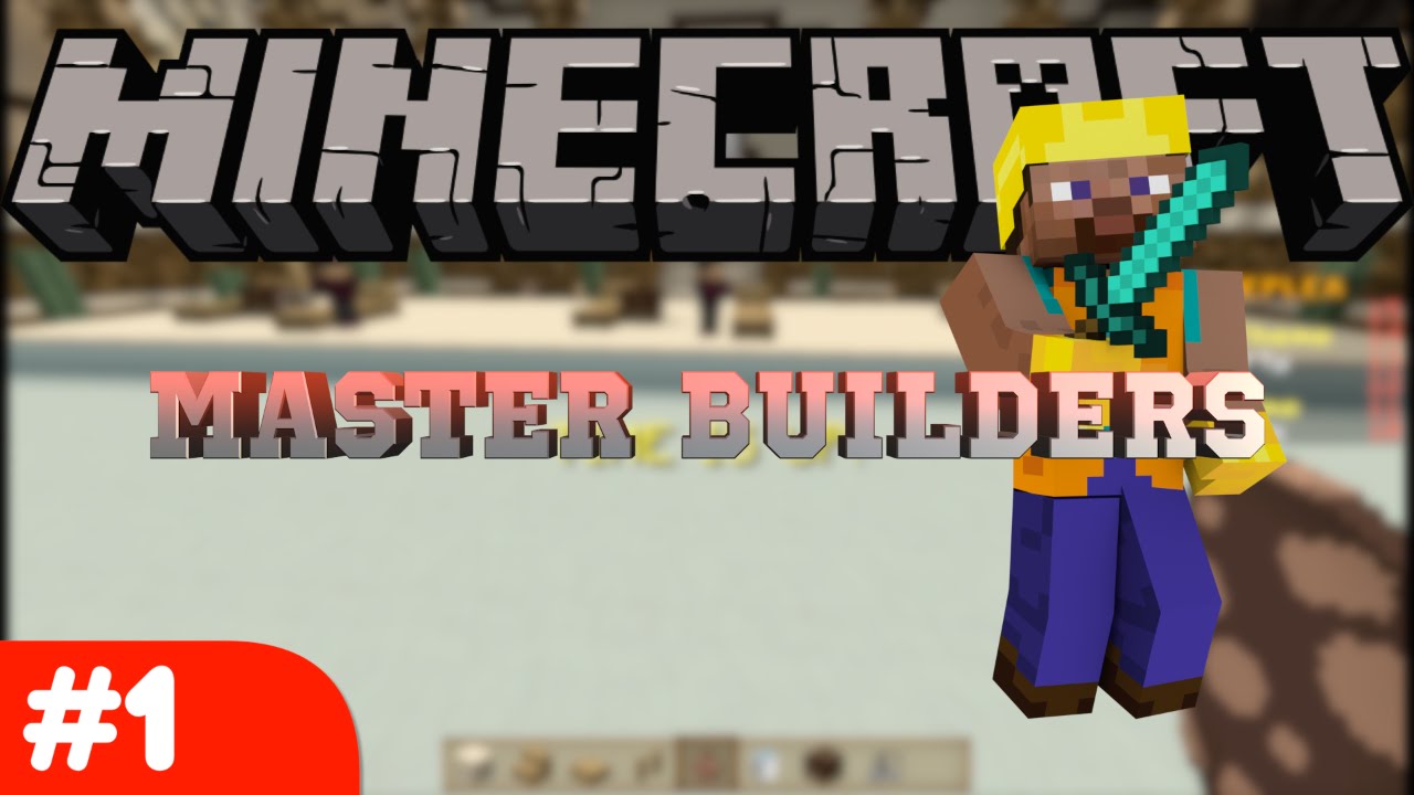 MINECRAFT MASTER BUILDERS #1| TutePlays - YouTube