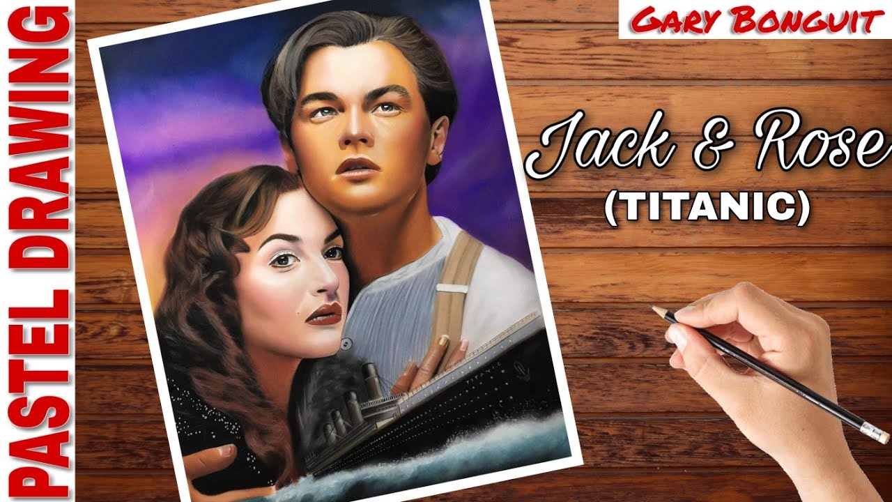 Titanic Rose And Jack Drawing
