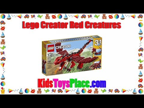 Review & Best Price LEGO Creator Red Creatures 31032 - YouTube