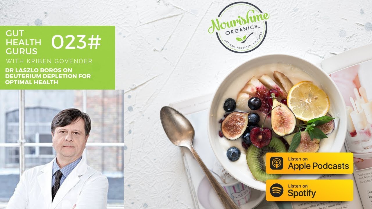 Dr Laszlo Boros' SHOCKING Deuterium Depletion Secrets for Optimal Health - YouTube