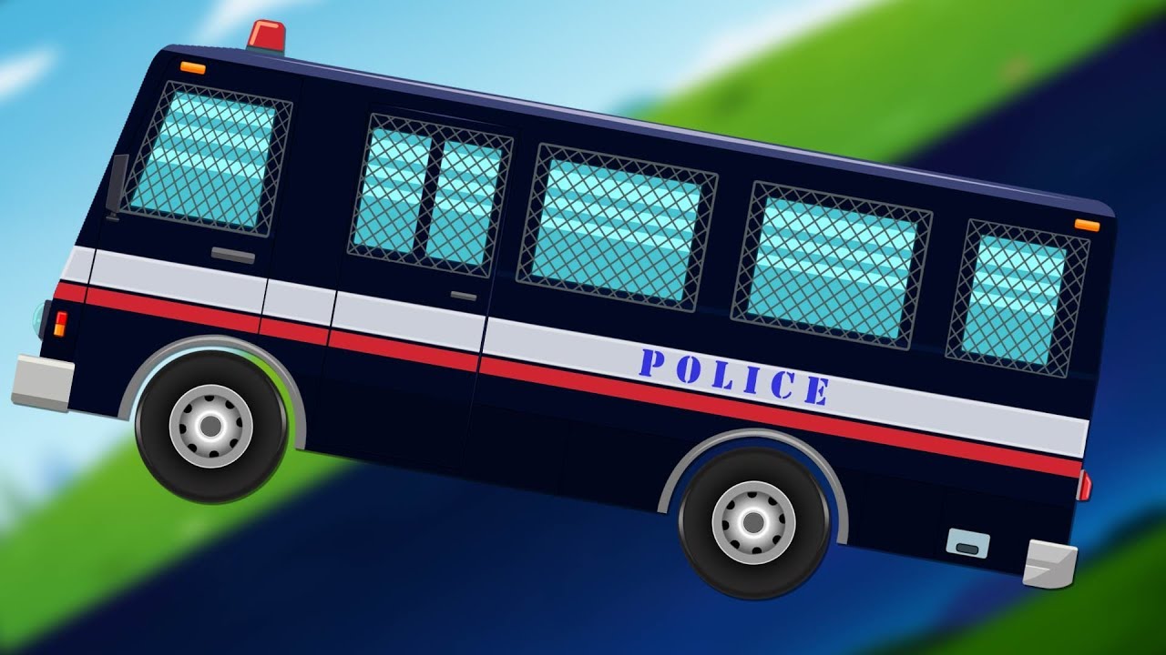 Police Bus | Day to Night | Formation and Uses | Police Vehicle - YouTube
