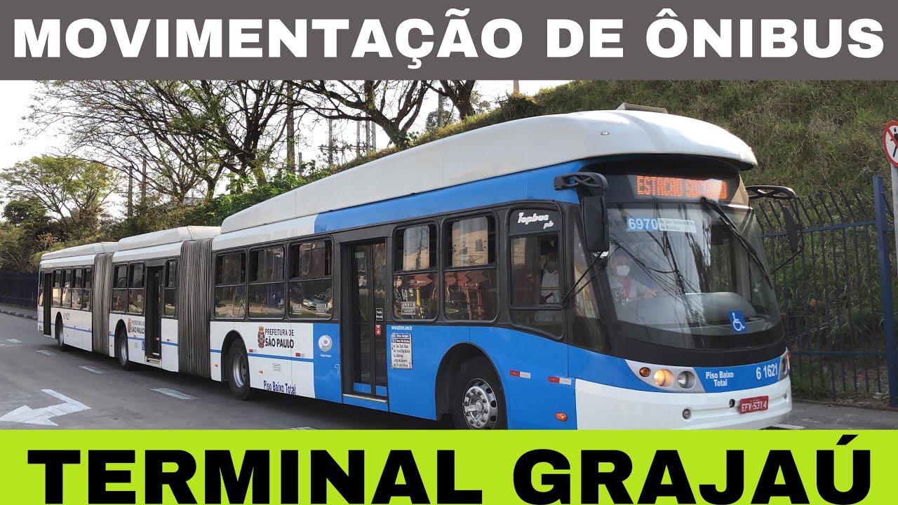 Movimentação de Ônibus #165 / Terminal Grajaú - YouTube