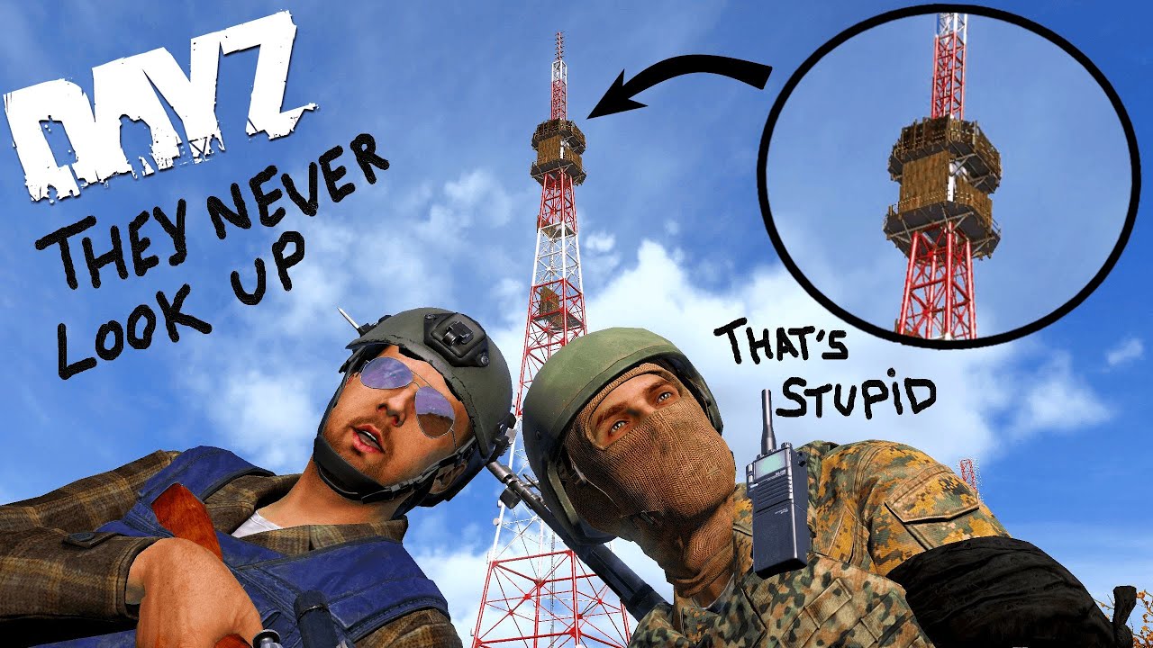 DayZ - My Sky Base Is The Ultimate Blind Spot - YouTube