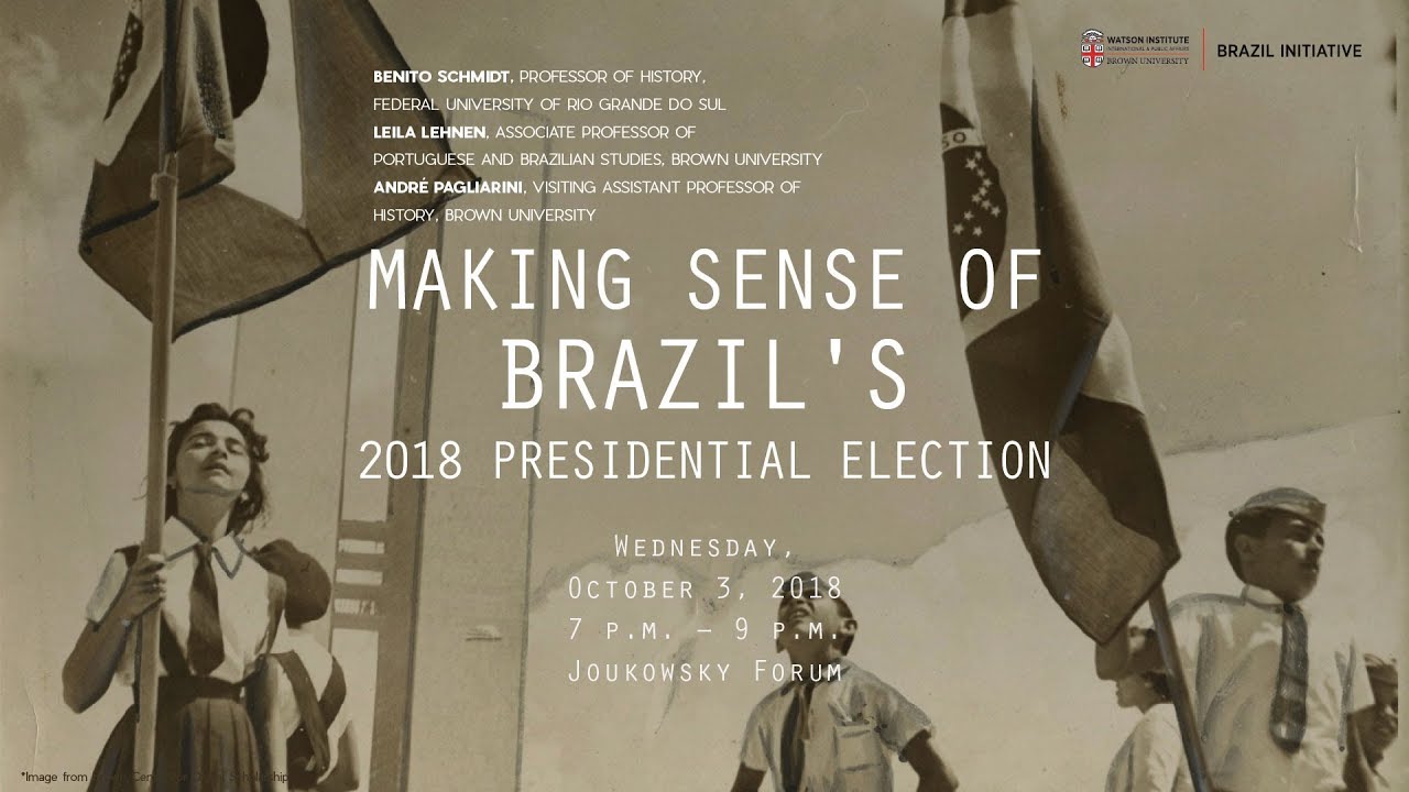 Making Sense of Brazil's 2018 Presidential Election - YouTube