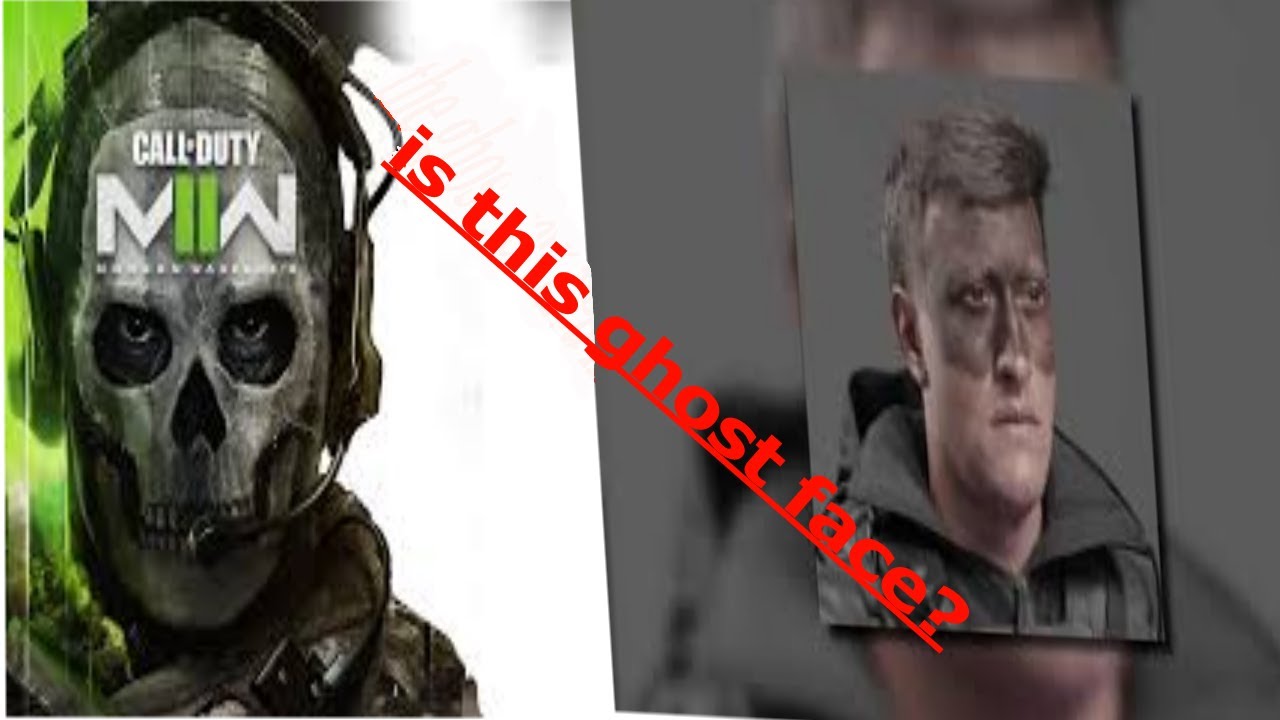 Call of Duty Modern Warfare 2 the ghost revealed his face. is this his ...