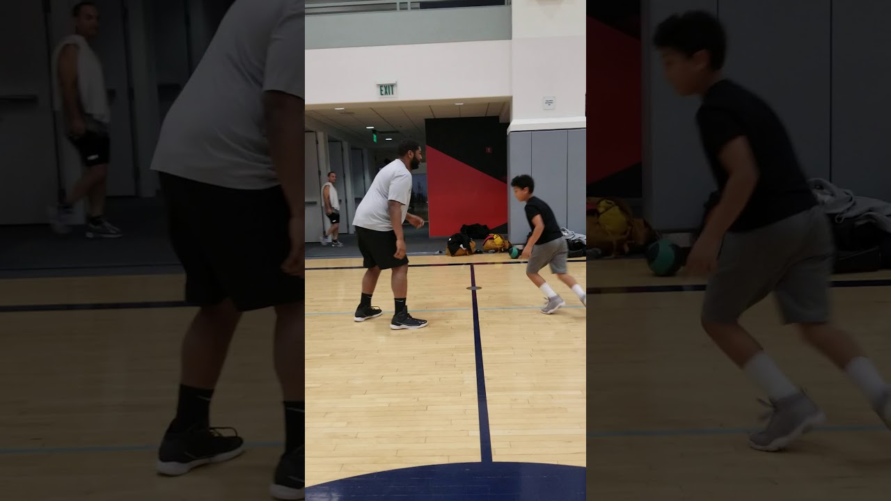 Defensive slide run drill - YouTube