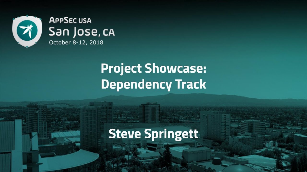 Dependency Track - Steve Springett - YouTube