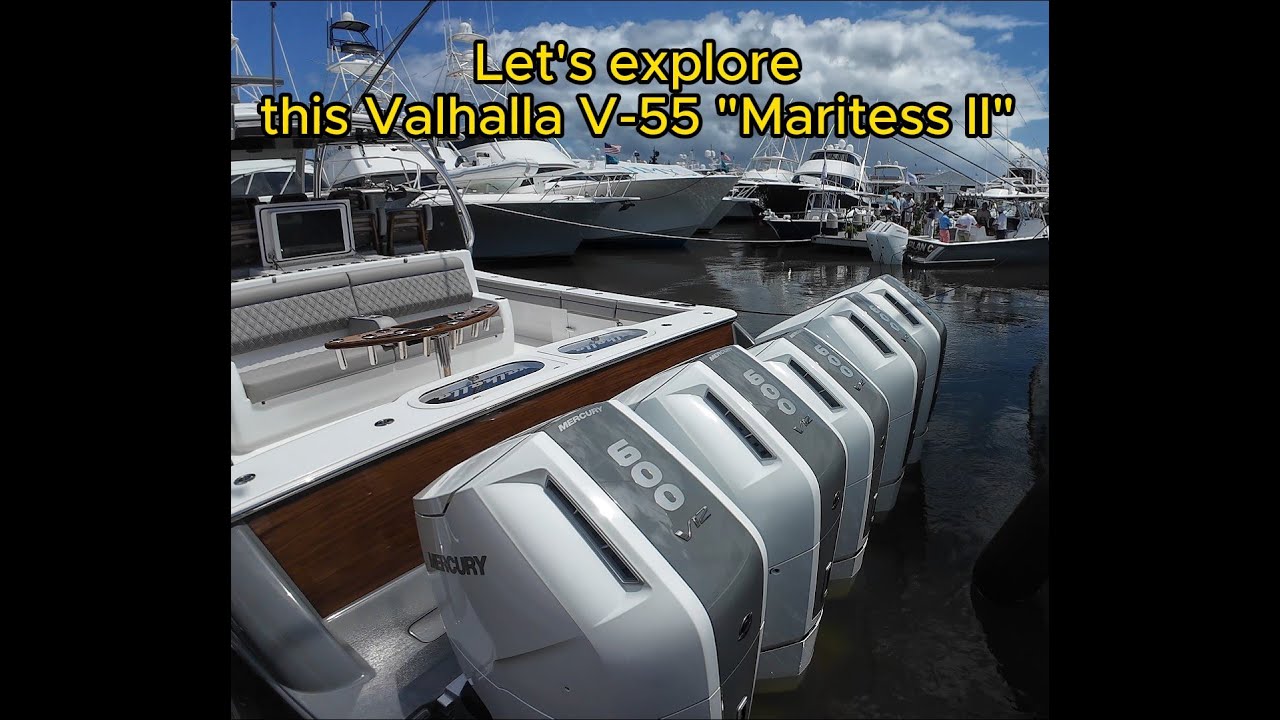 Valhalla V-55: THE ULTIMATE OFFSHORE FISHING MACHINE WITH SLEEPING ...