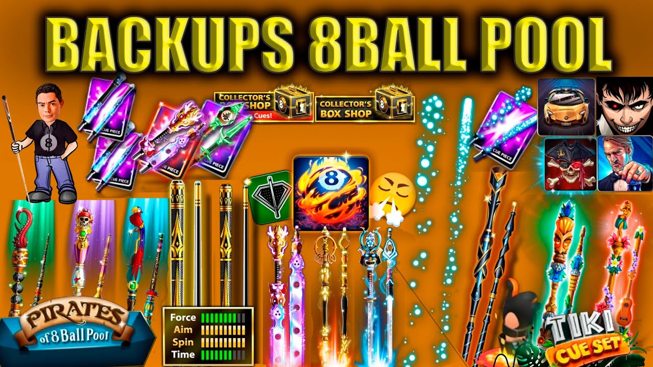 Backup,s 8Ball Pool Veja como se Tornar um Mestre dos Backups no 8Ball ...