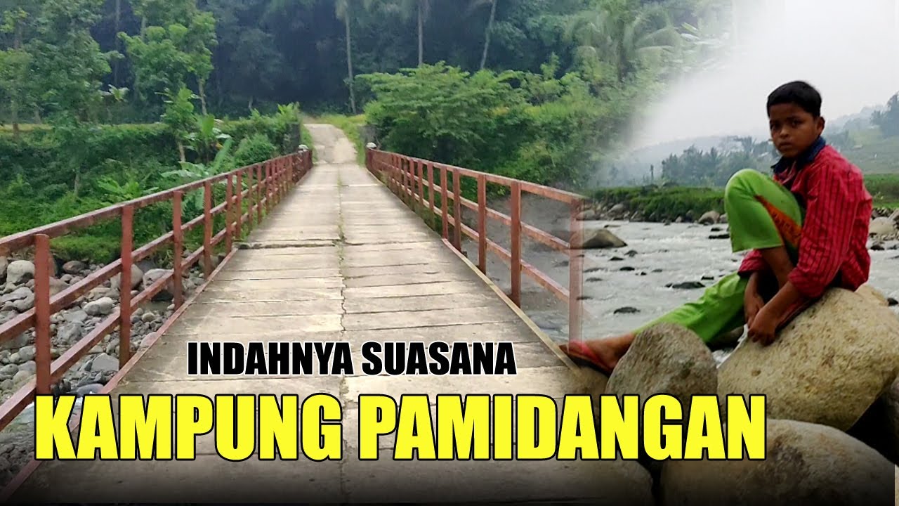Ditemani Rintik Hujan Menikmati Suasana sore di Perkampungan ⁉️ KAMPUNG ...
