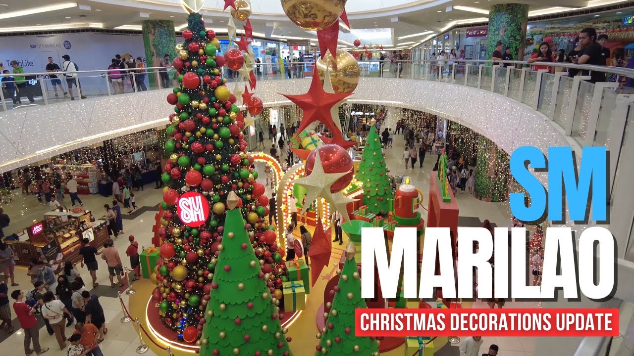 [4K] SM CITY MARILAO - CHRISTMAS DECORATIONS UPDATE 2023 - YouTube