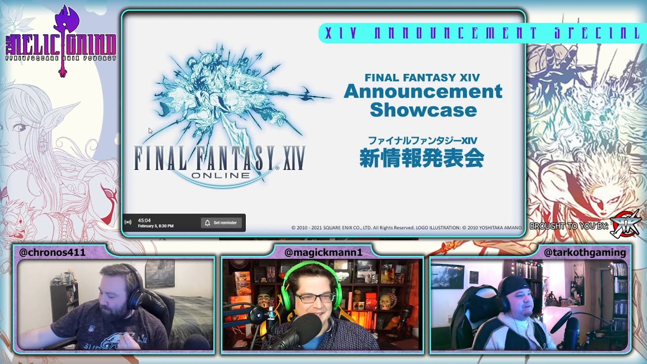 FFXIV Announcement Showcase - Live Reactions - YouTube