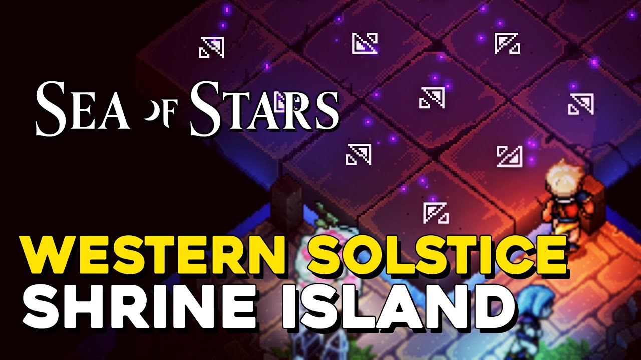 Sea Of Stars Western Solstice Shrine Island Puzzle Solution - YouTube