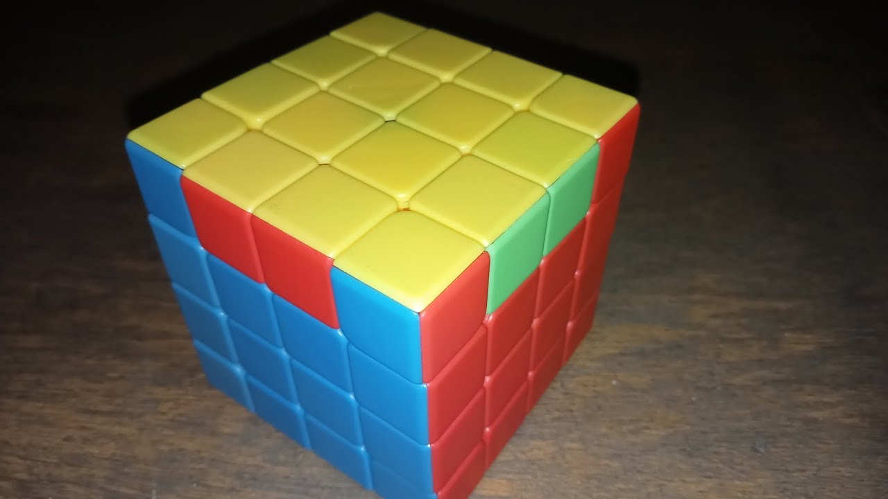 Pll Parity 4x4 All Edges Swap Youtube