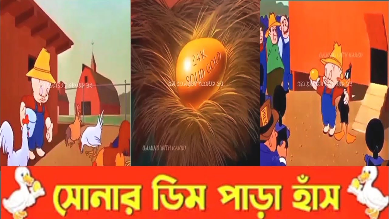 সোনার ডিম পাড়া হাস || bangla funny video || sm comedy group 24 - YouTube