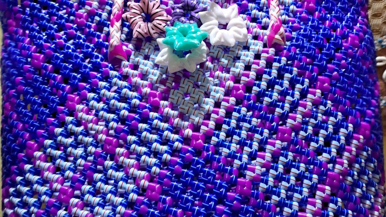 plastic wire Bag Making|| Big size wire Basket Making Full Tutorial In ...