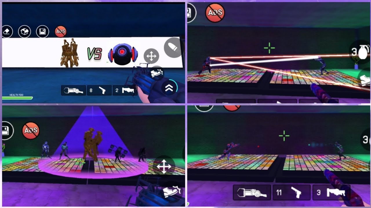 Skibidi Battle Arena ( Season 2) - CYBER CITY Neon Bot - YouTube