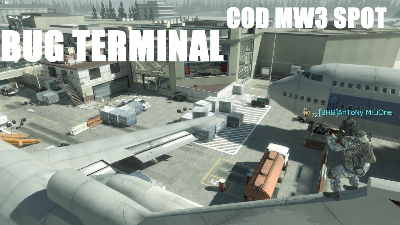 COD MW3 Spot #1 - Terminal N°1 [ITA] - Bug Terminal - YouTube