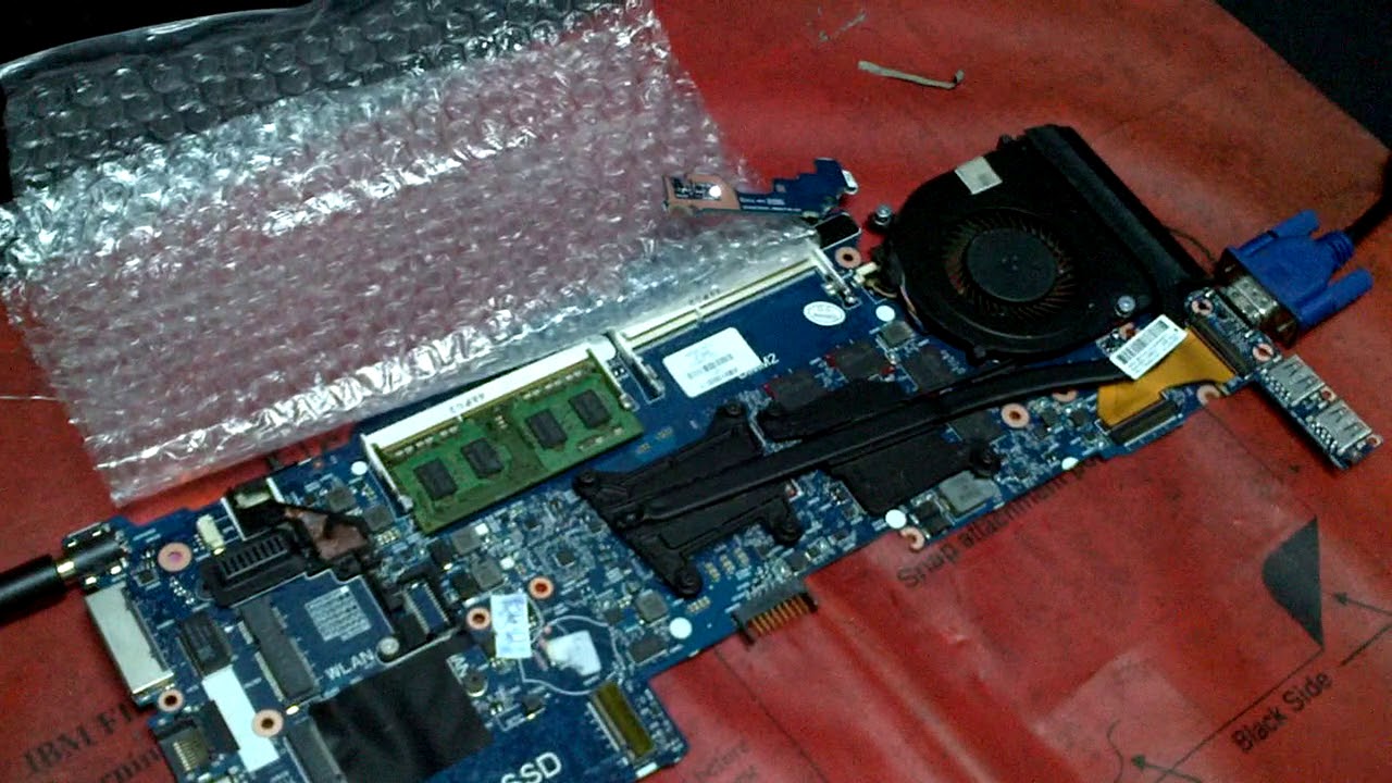 System Board Test HP Elite 840, DOA, RMA, 1/2 - YouTube