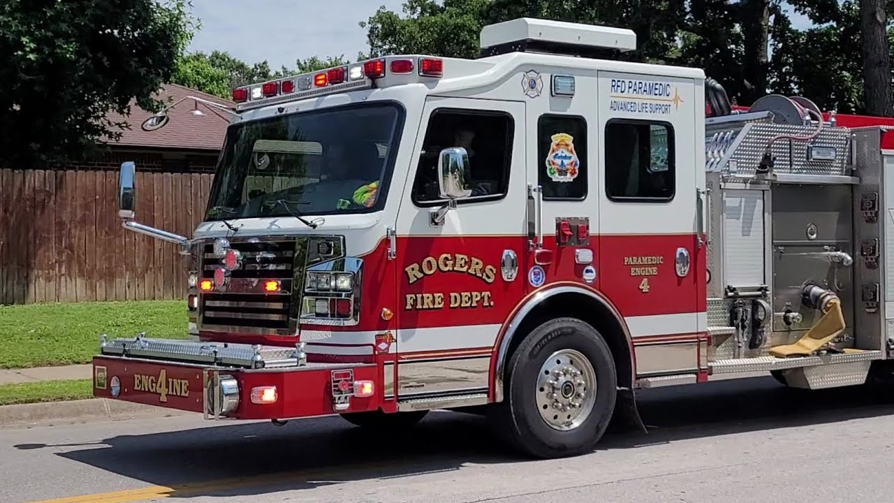 Medic 4 & Engine 4 Responding 05-22-24 - YouTube