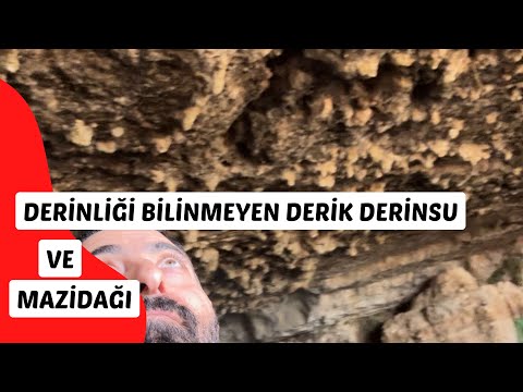 Derinliği bilinmeyen Derik derinsu mağarası ve Mazidağı 
