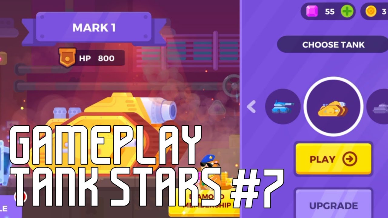 Tank Stars - Gameplay #7 - Mark 1 - YouTube