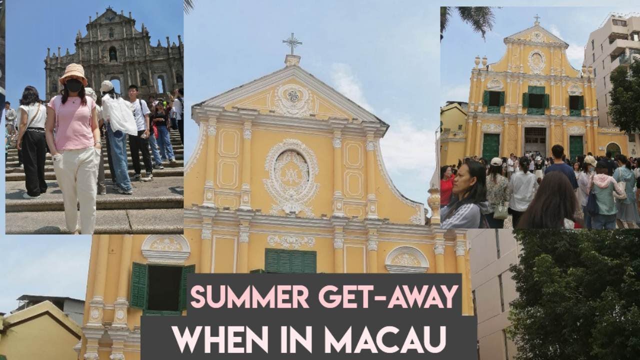 Exploring in Macau//summer Get- way - YouTube