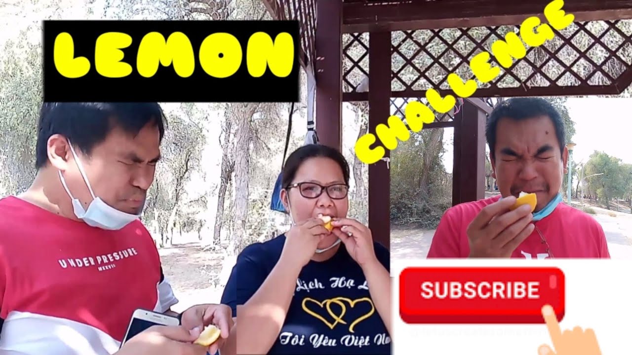 LEMON EATING CHALLENGE l VLOG #33 - YouTube