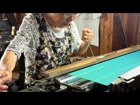 How 1,000-Year-Old Craftsmanship Creates a Scarf That Changes Colors