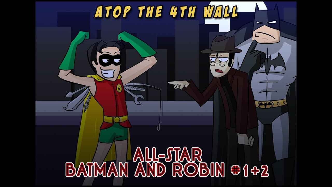 Linkara - AT4W #55: All-Star Batman and Robin #1 and #2 rus sub - YouTube