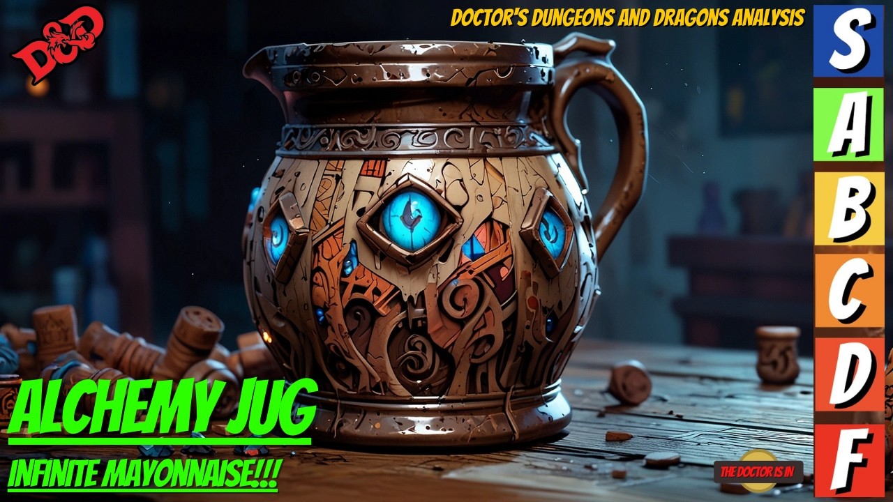 How Can Your Character Use The Alchemy Jug??? #DnD Magic Item Review - YouTube