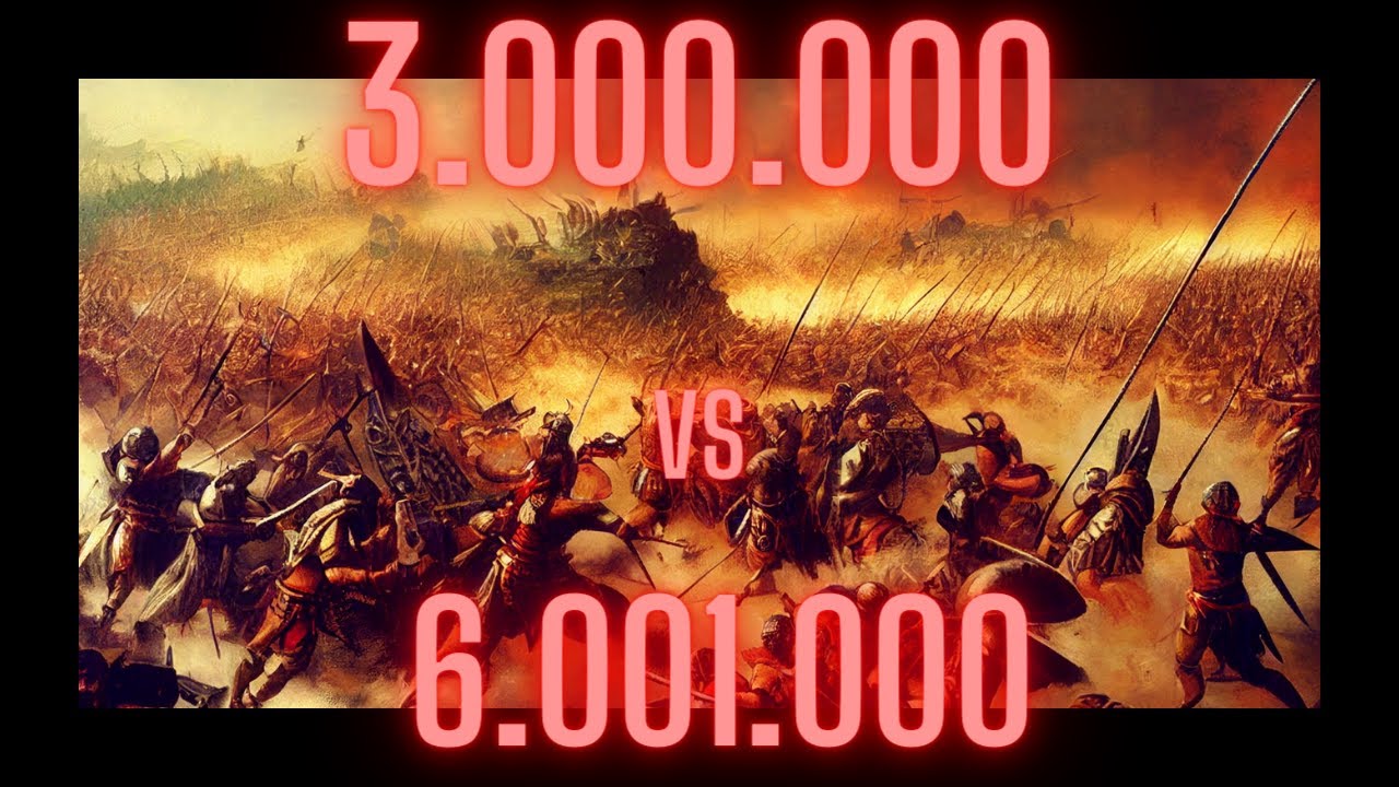 Ultimate Epic Battle Simulator 2 UEBS 2 - 3,000,000 Roman Army vs ...