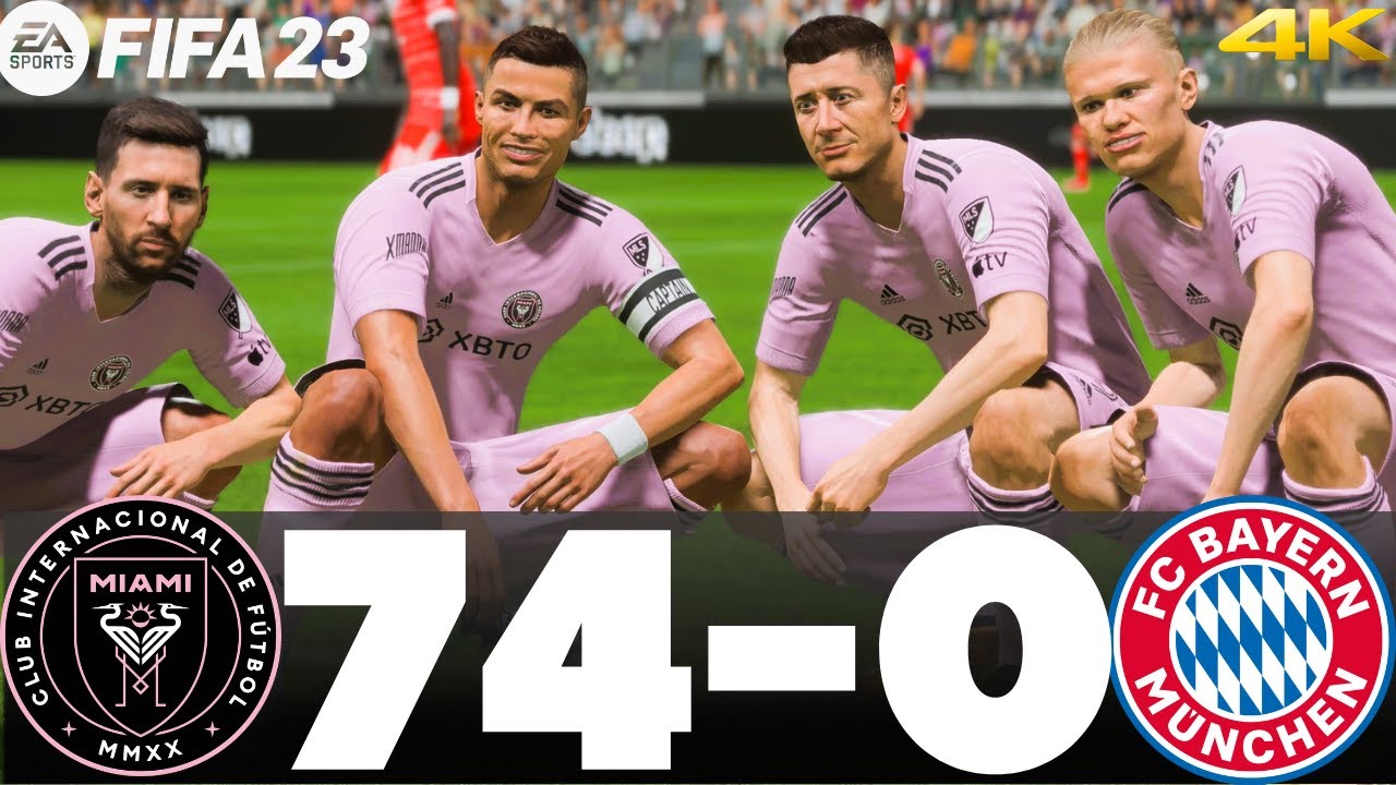 FIFA 23 -INTER MIAMI {ULTIMATE TEAM} MESSI, RONALDO, MBAPPE, NEYMAR ...
