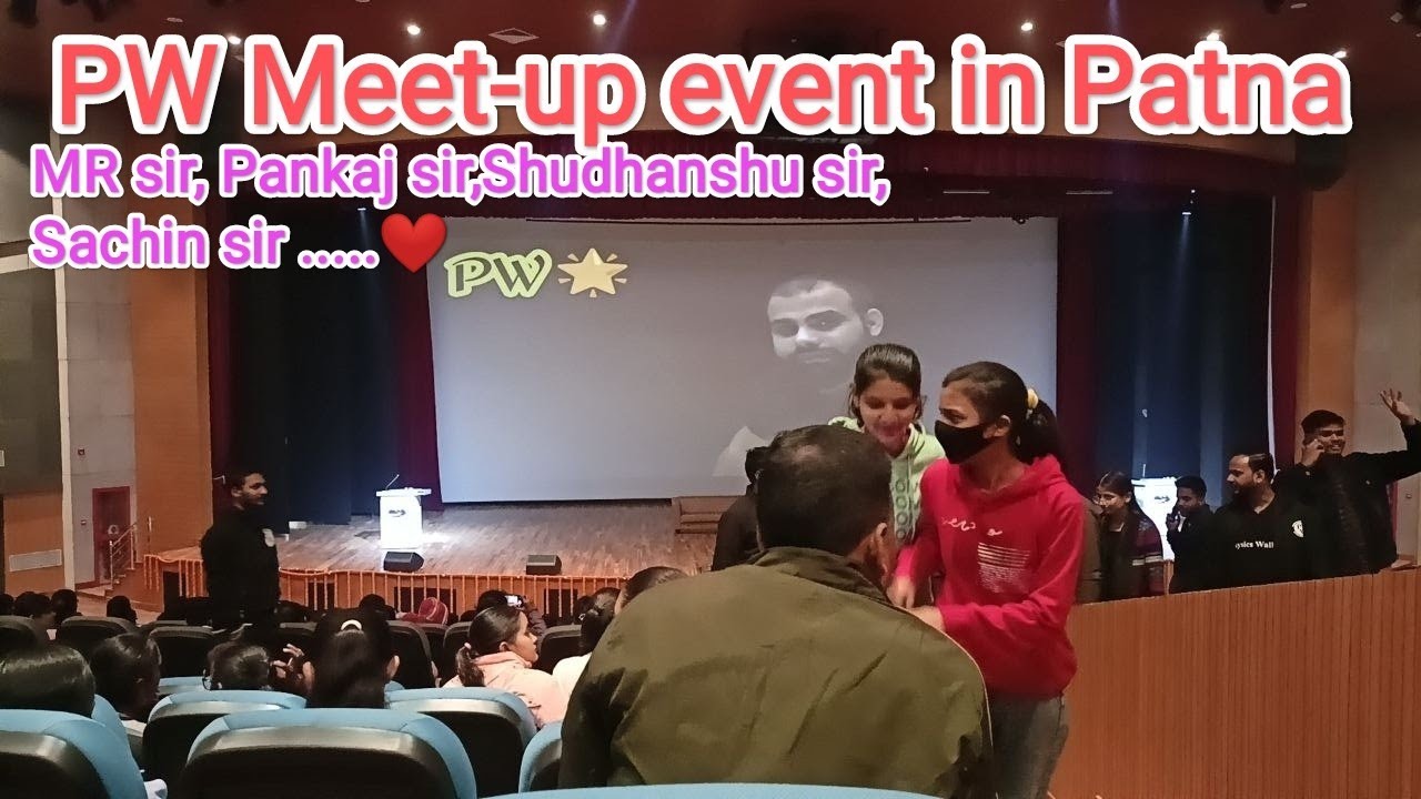 PW Teachers meet-up event in Patna,MR sir, pankaj sir,shudhanshu sir ...