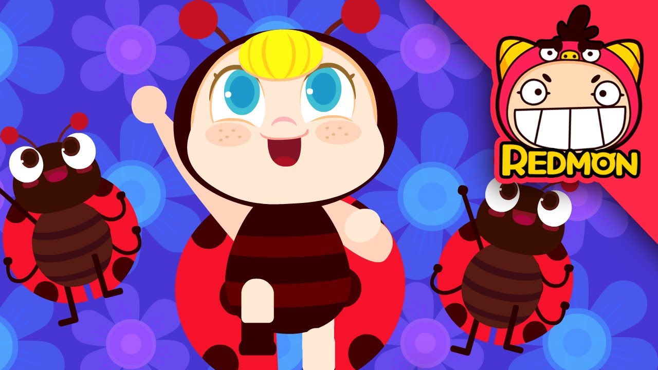 Ladybug song | Animal songs | Nursery Rhymes | REDMON - YouTube