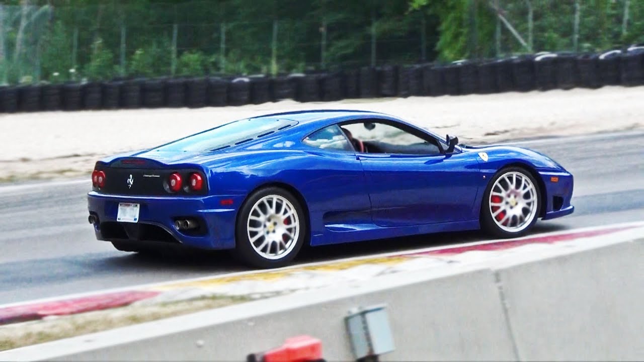 LOUD Ferrari 360 Challenge Stradale On The Track!! - YouTube