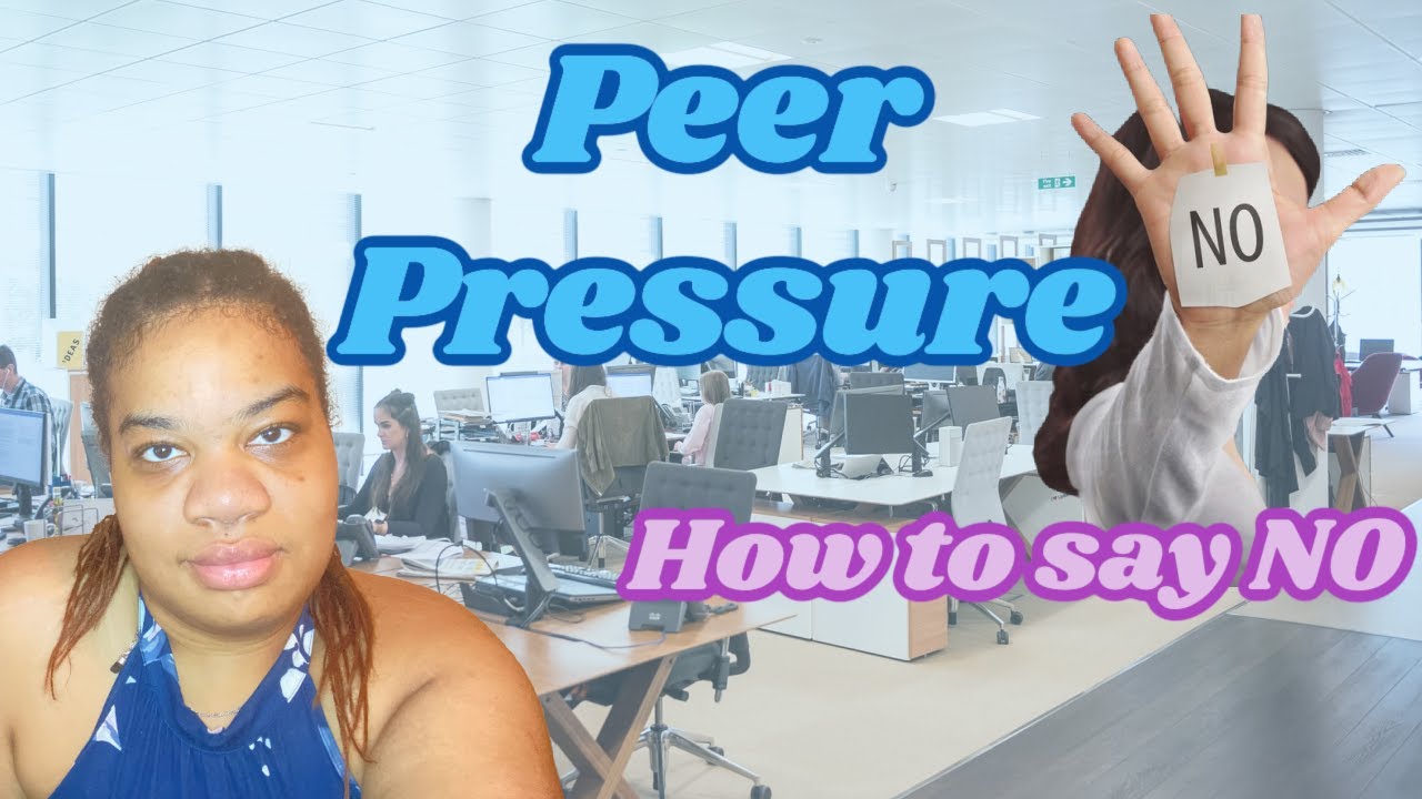 Saying NO for 24hr | Avoiding PEER PRESSURE - YouTube