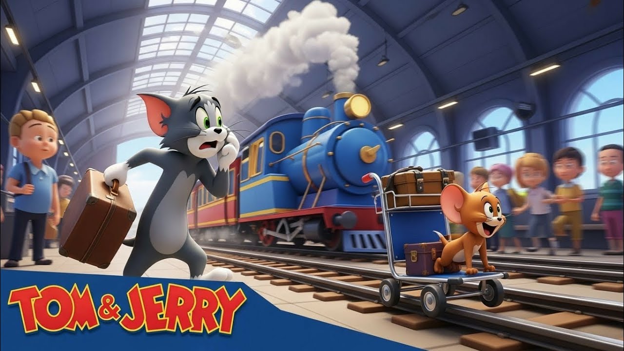 Tom & Jerry Train Adventure – Full Fun Kids | Cartoon Adventure - YouTube