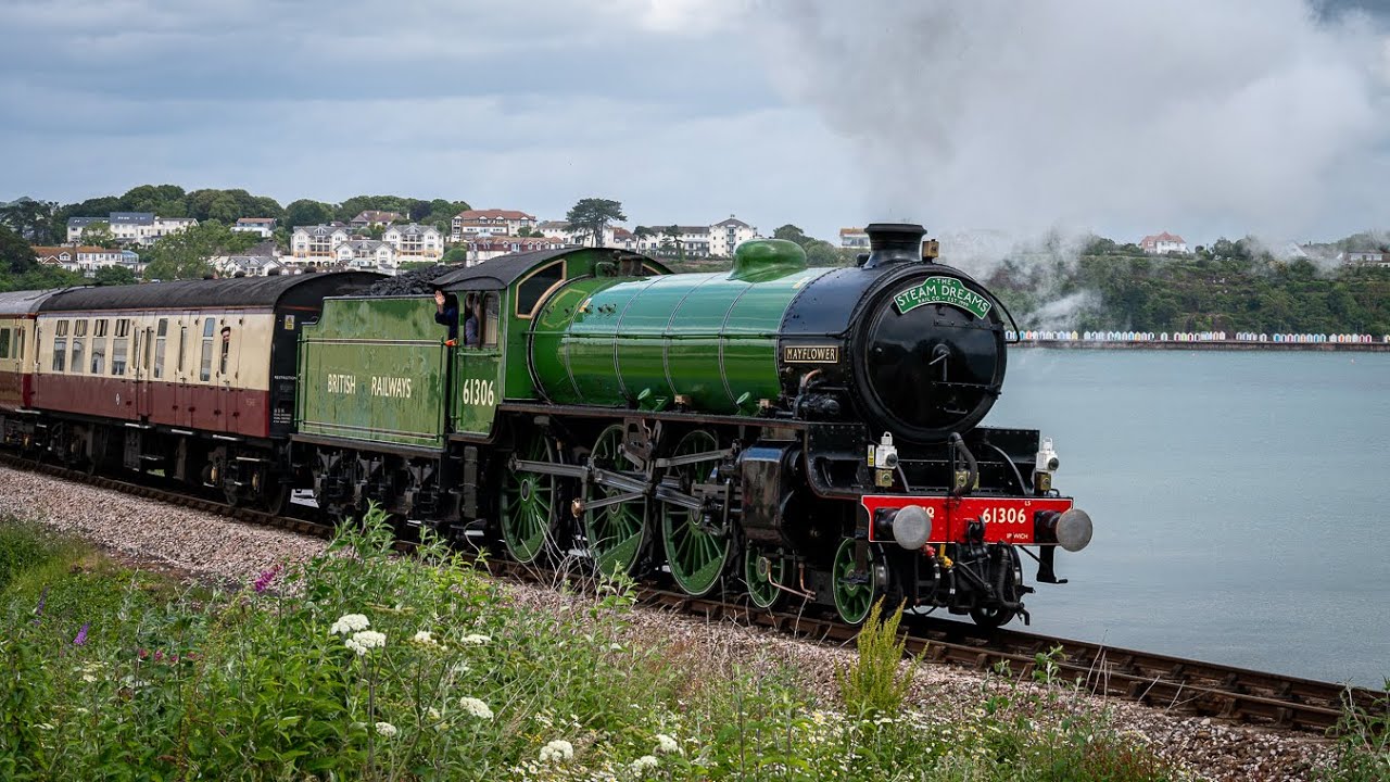 Mayflower & Lydham Manor Climb Goodrington Bank - 15th June 2024 - YouTube