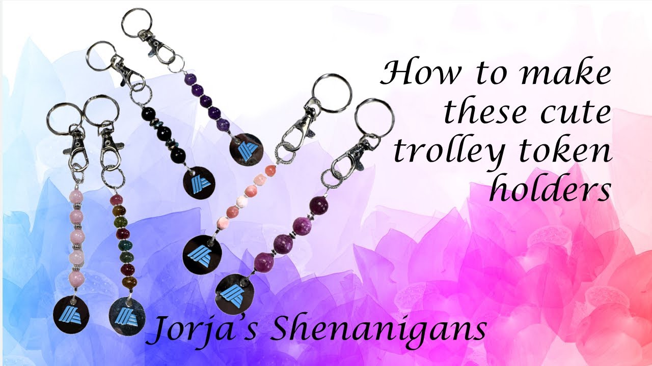 Tutorial - How to Make Handy Shopping Cart / Trolley Tokens - YouTube