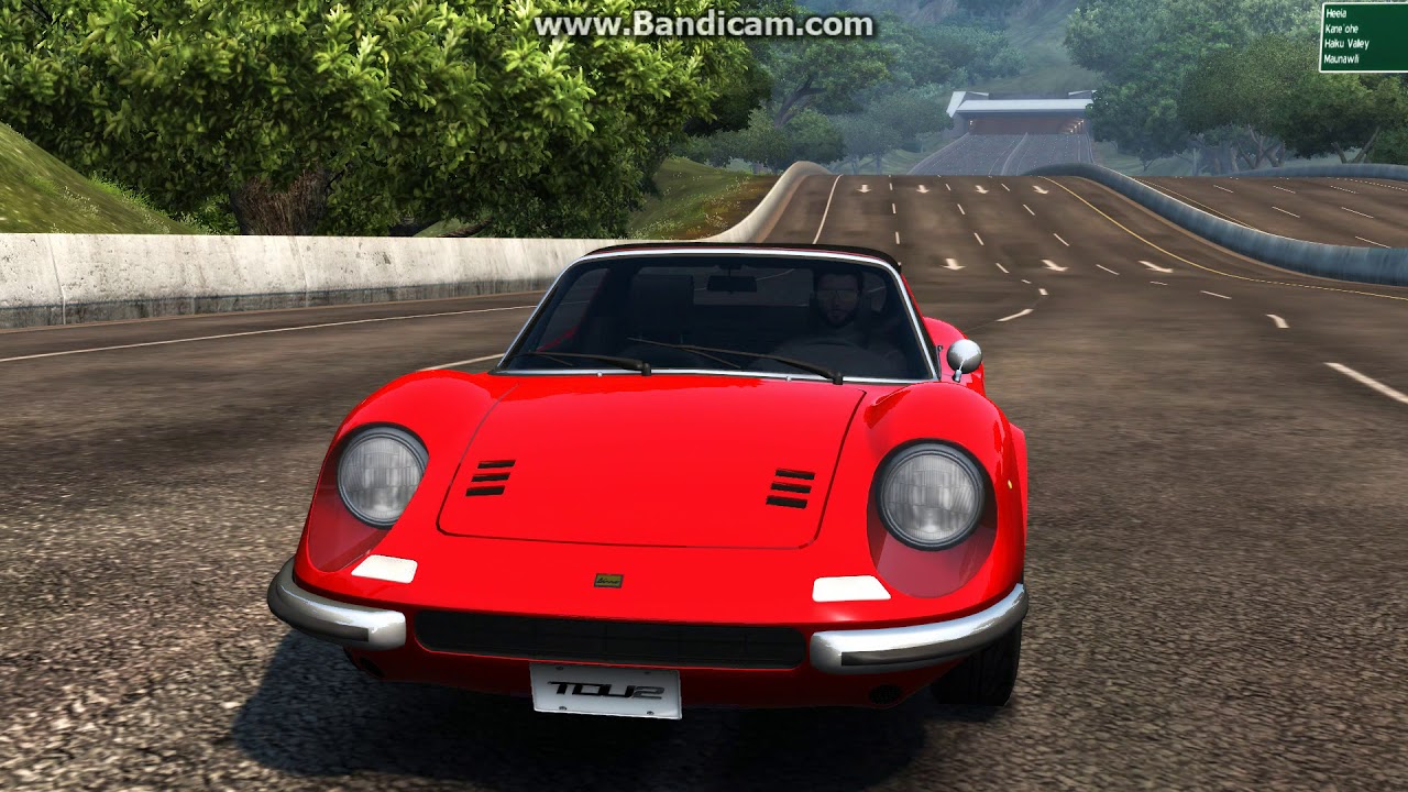 TDU2 Ferrari Dino 246GTS new performance both directions of the road ...